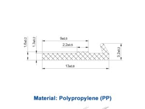 Automotive Seat Plastic J-Clips | Auto J Clips J Welt Manufacturer China